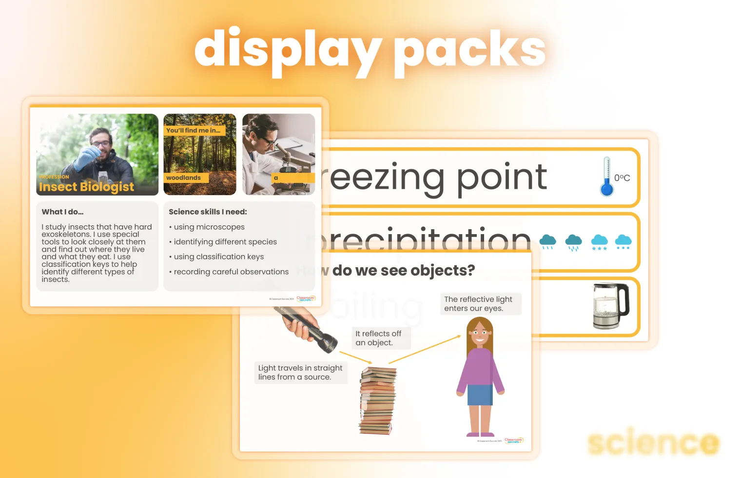 Science Display Packs