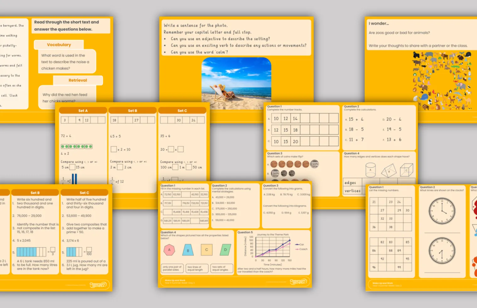 Wake Up and Work - Easy, Independent Morning Activities