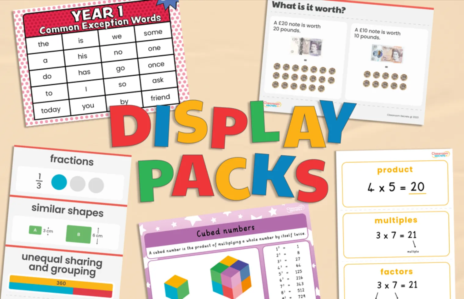 Classroom Display Packs