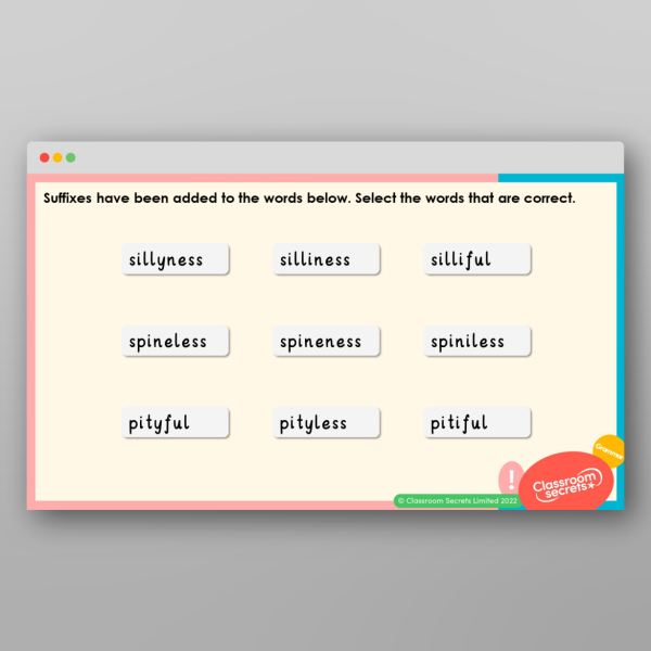 Classroom Secrets | Collection Page Year 2 Consolidating Prefixes and ...