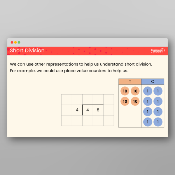 Classroom Secrets | Collection Page Year 5 Short Division