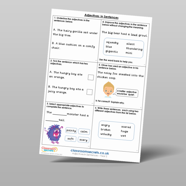 Classroom Secrets | Primary Teaching Resources and Worksheets