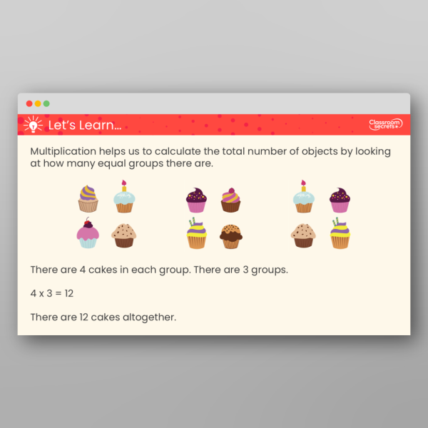 Classroom Secrets | Collection Page Year 3 Reasoning about Multiplication