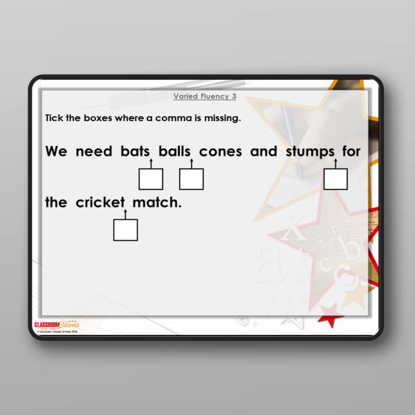 Year 2 Writing Lists Modelling Ppt Resource | Classroom Secrets