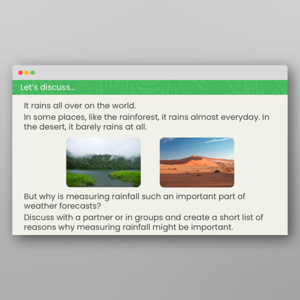 LKS2 Measuring Rainfall Geography Fieldwork Ppt Resource | Classroom ...