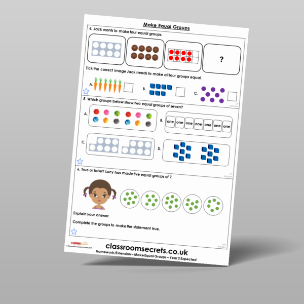 Equal Groups Equal Groups — From The Pond