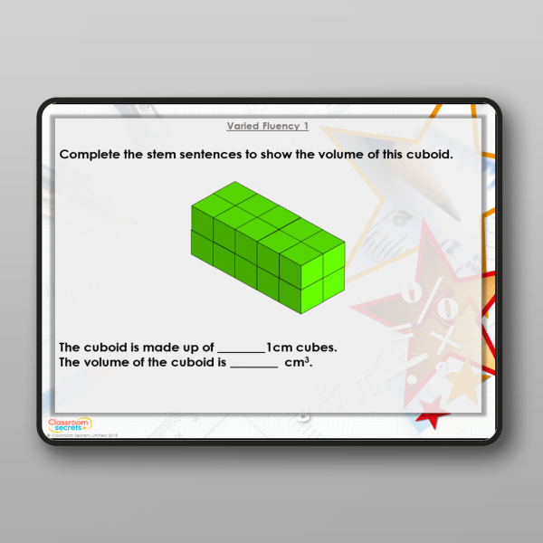 Year 5 What Is Volume Modelling Ppt Resource | Classroom Secrets