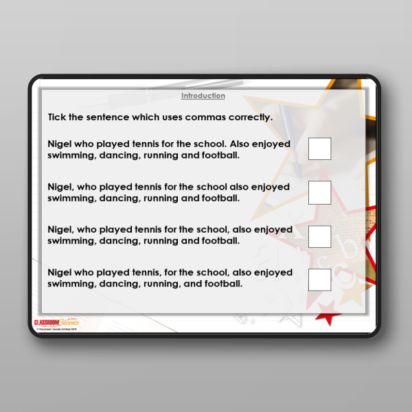 Year 5 Recognising Commas To Avoid Ambiguity Modelling Ppt Resource ...