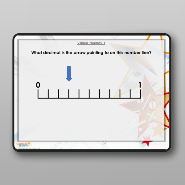Year 4 Tenths On A Number Line Modelling Ppt Resource | Classroom Secrets