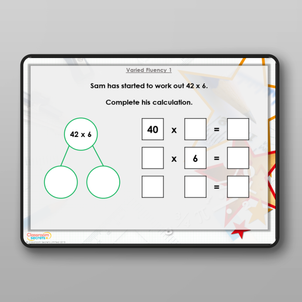 Year 4 Efficient Multiplication Modelling Ppt Resource | Classroom Secrets