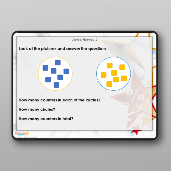 Year 1 Make Equal Groups Sharing Modelling Ppt Resource | Classroom Secrets