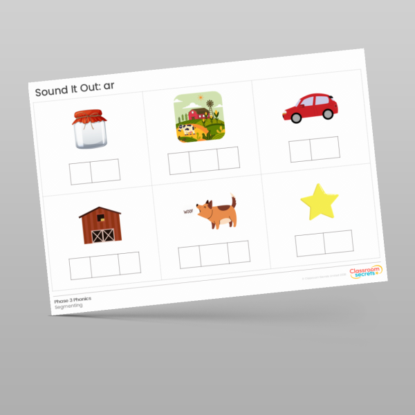 Eyfs Phonics Sound It Out Ar Resource | Classroom Secrets