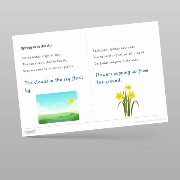 Year 1 Reading Skills Spring Is In The Air Resource | Classroom Secrets