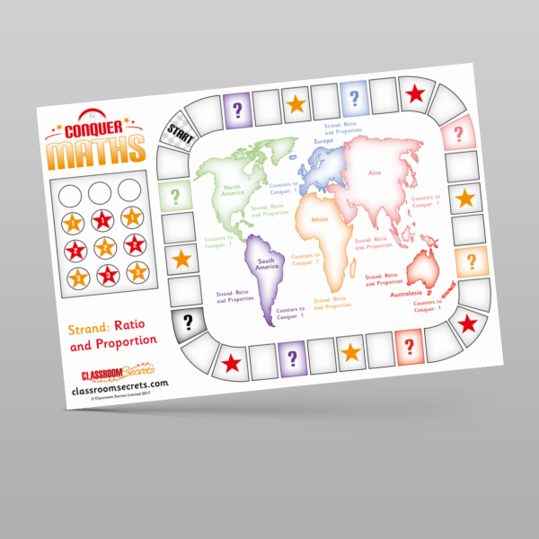KS2 Ratio And Proportion Conquer Maths Activity Resource | Classroom ...