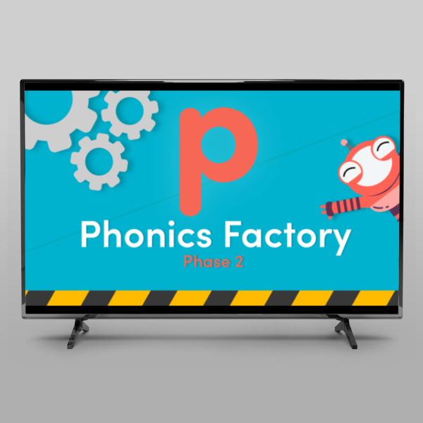 Phonics Factory P Sound Video Resource | Classroom Secrets