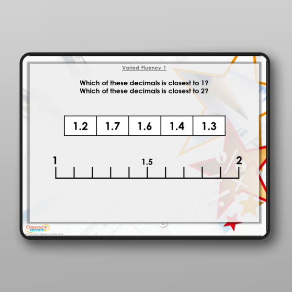 Year 4 Round To The Nearest Whole Number Modelling Ppt Resource ...