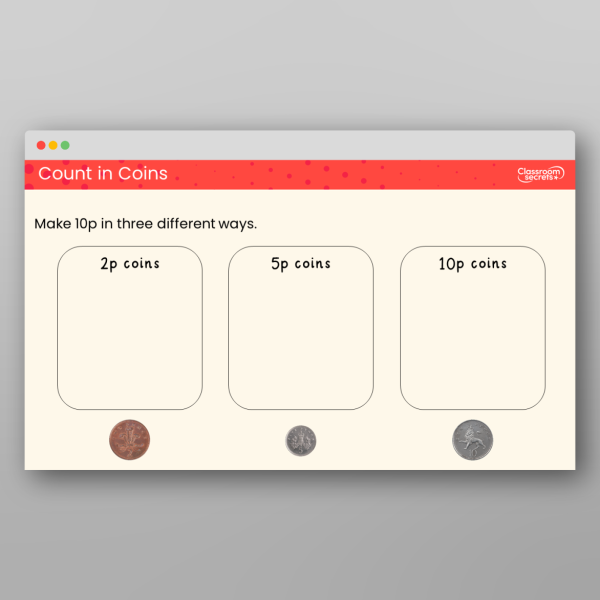 Year 1 Count In Coins Teaching Ppt Resource | Classroom Secrets Year 1 Count In Coins Teaching Ppt Resource | Classroom Secrets