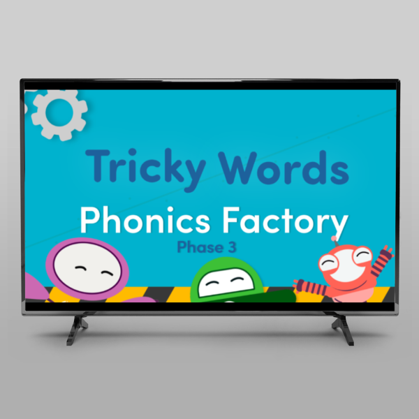 Phonics Factory Phase 3 Set 6 Tricky Words Video Resource | Classroom ...