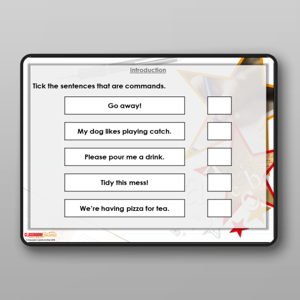 Year 2 Using Commands Modelling Ppt Resource | Classroom Secrets