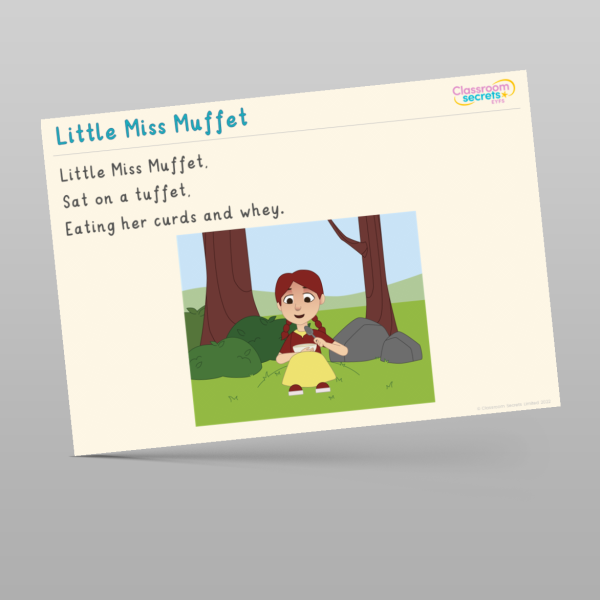 Eyfs Little Miss Muffet Powerpoint Resource | Classroom Secrets