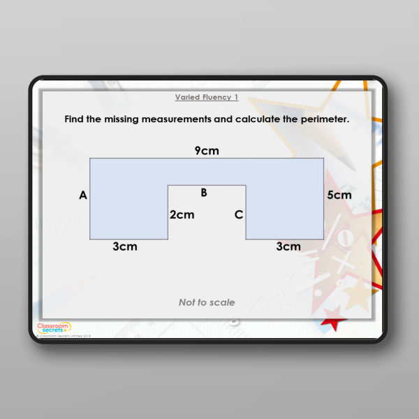 Year 4 Perimeter Of Rectilinear Shapes Modelling Ppt Resource ...