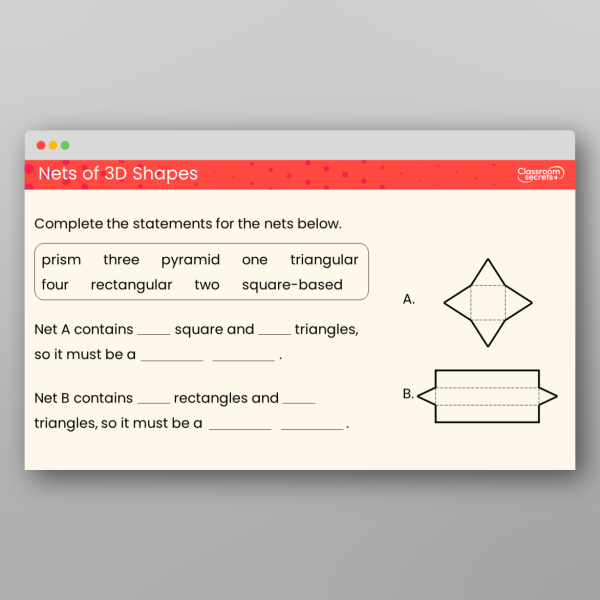 Year 6 Nets Of 3d Shapes Teaching Ppt Resource | Classroom Secrets