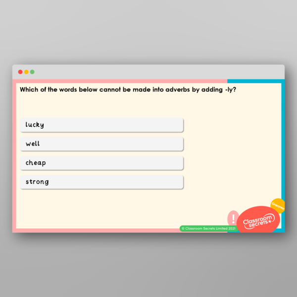 Year 2 Adding Ly Teaching Ppt Resource | Classroom Secrets