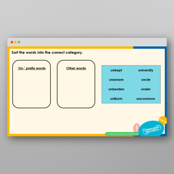 Year 3 What Is A Prefix Teaching Ppt Resource | Classroom Secrets