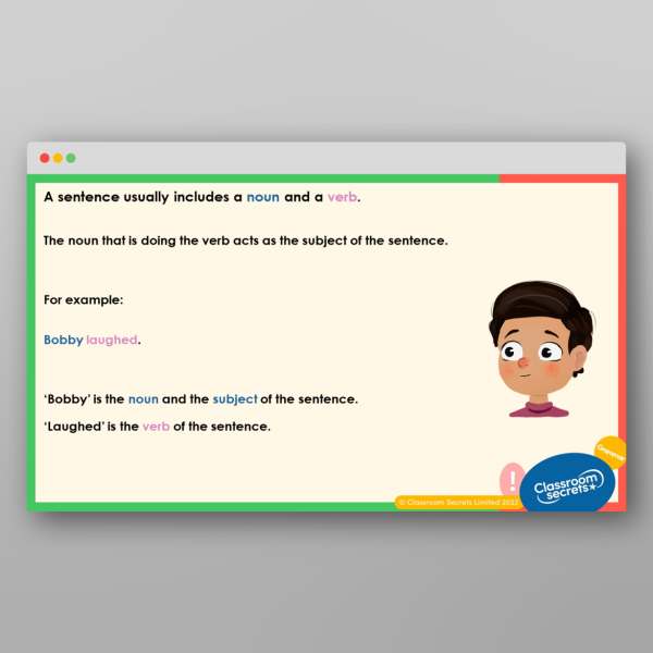 Year 6 Consolidating Word Classes 2 Teaching Ppt Resource | Classroom ...