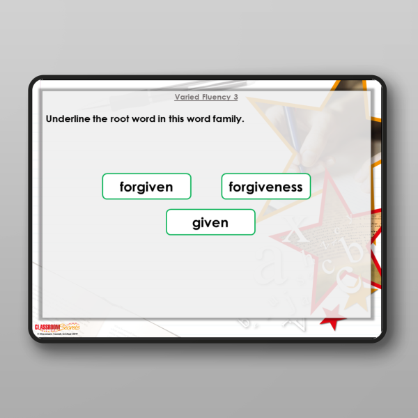 Year 4 Consolidating Root Words Modelling Ppt Resource | Classroom Secrets
