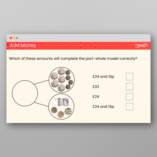 Year 3 Add Money Teaching Ppt Resource | Classroom Secrets