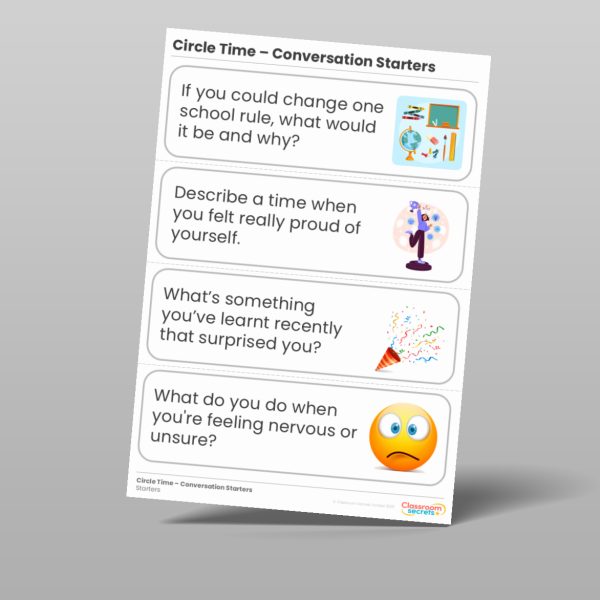 UKS2 Circle Time Activities Resource | Classroom Secrets