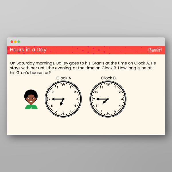 Year 2 Hours In A Day Teaching Ppt Resource | Classroom Secrets