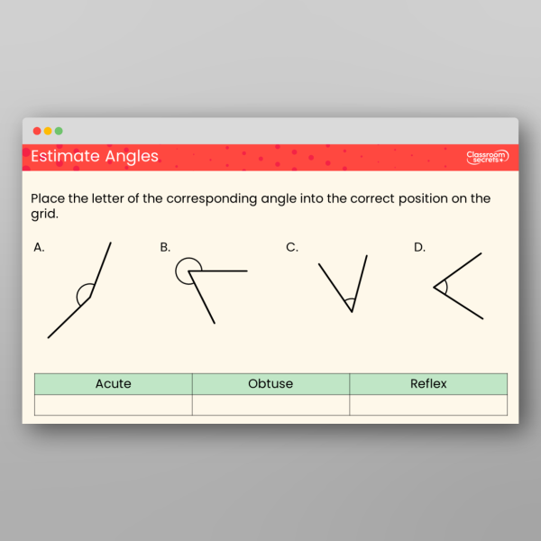 Year 5 Estimate Angles Teaching Ppt Resource | Classroom Secrets