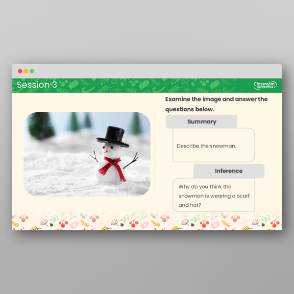 Year 2 Christmas Rise And Read Resource | Classroom Secrets