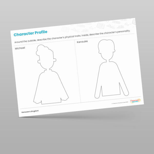 KS2 Kensuke S Kingdom Writing Unit Character Analysis Resource ...