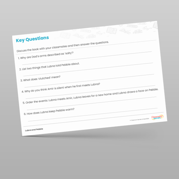 Year 2 Lubna And Pebble Writing Unit Key Questions Resource | Classroom ...