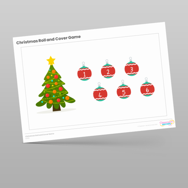 Eyfs Christmas Roll And Cover Resource | Classroom Secrets