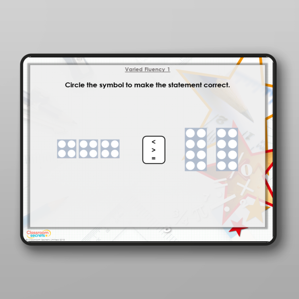 Year 3 Comparing Statements Modelling Ppt Resource Classroom Secrets