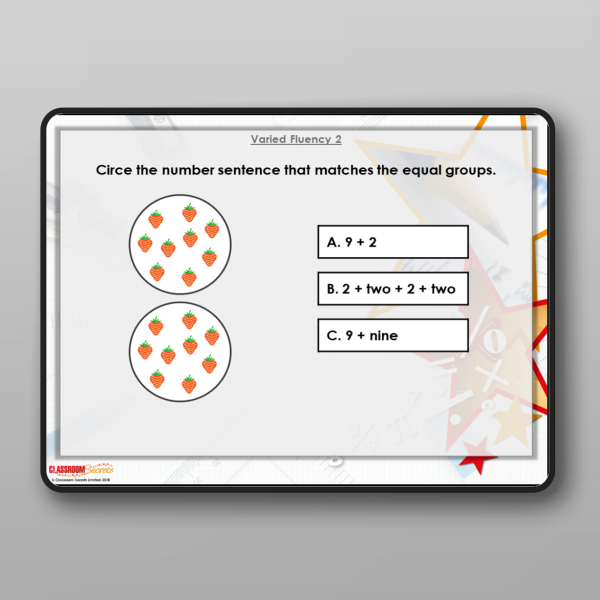 Year 2 Add Equal Groups Modelling Ppt Resource | Classroom Secrets