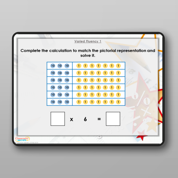 Year 4 Informal Written Methods For Multiplication Modelling Ppt Resource | Classroom Secrets