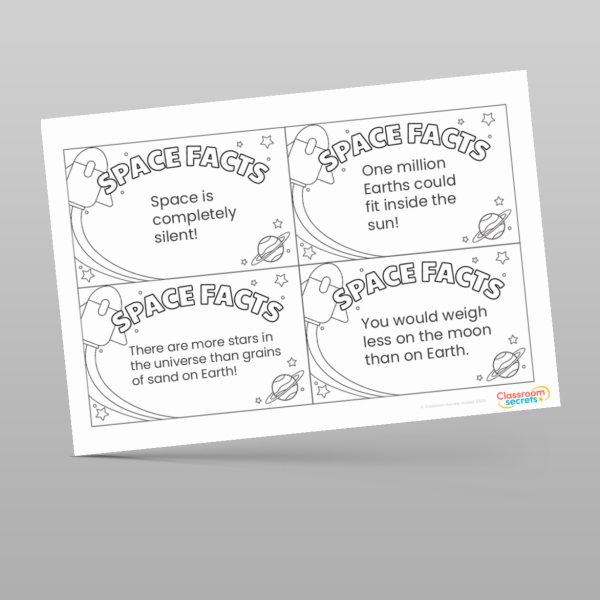 KS1 And Ks2 Space Day Fact Cards Resource | Classroom Secrets