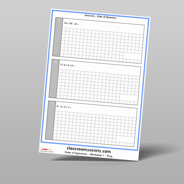 KS2 Order Of Operations Arithmetic Test Resource | Classroom Secrets