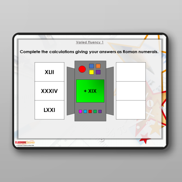 Year 4 Roman Numerals Modelling Ppt Resource | Classroom Secrets