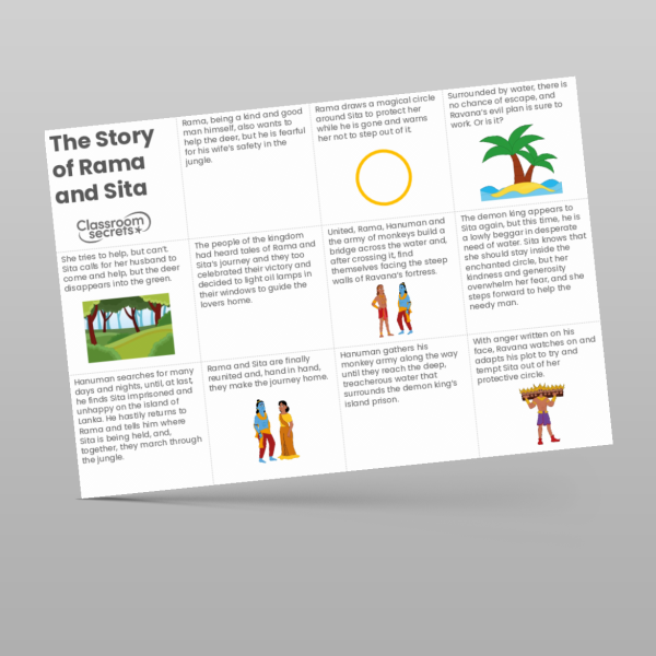 KS2 Diwali The Story Of Rama And Sita Resource Pack Resource | Classroom Secrets