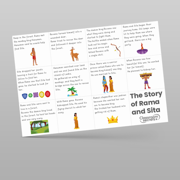 KS1 Diwali The Story Of Rama And Sita Resource Pack Resource ...