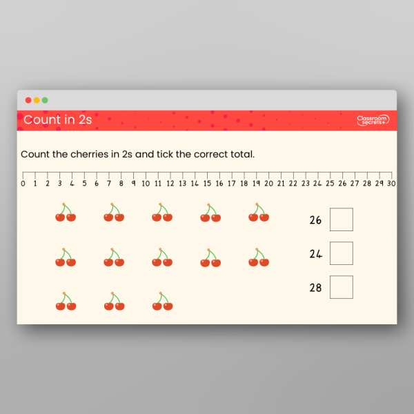 Year 1 Count In 2s Teaching Ppt Resource | Classroom Secrets