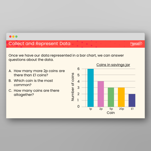 Year 3 Collect And Represent Data Teaching Ppt Resource | Classroom Secrets