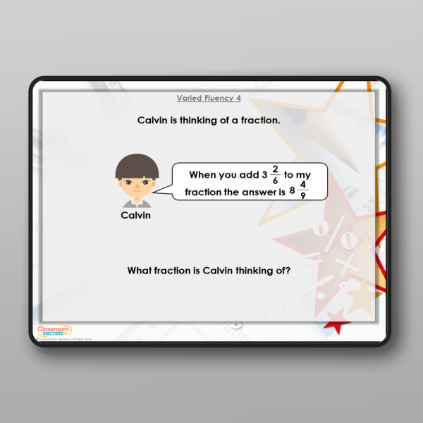 Year 6 Mixed Addition And Subtraction Modelling Ppt Resource ...