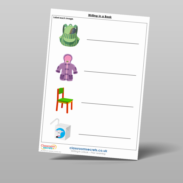 Year 1 Writing In A Book Prior Learning Resource | Classroom Secrets